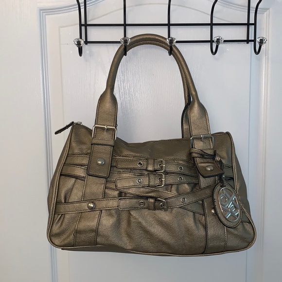 XOXO | Bags | Bronze Xoxo Leather Bag | Poshmark